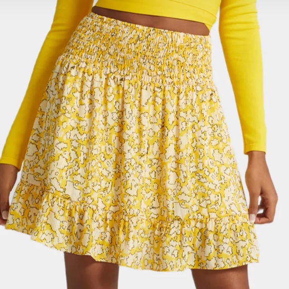 New York & Company | Skirts | Gabrielle Union Ruffle Mini Skirt | Poshmark
